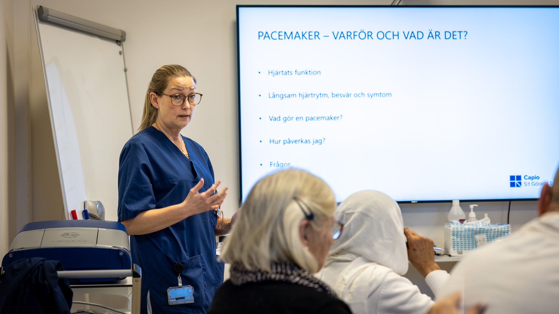 Pacemakerskola stöttar patienter